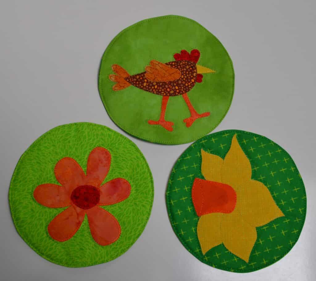 Krusbrikker med applikationer - mønster | Thy Patchwork