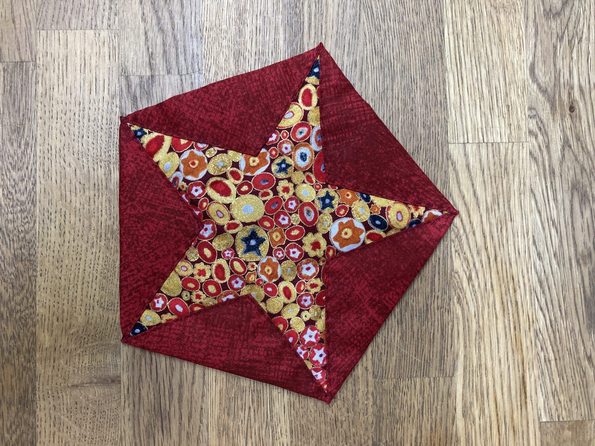 Stjernebrikker / japansk foldeteknik - mønster | Thy Patchwork