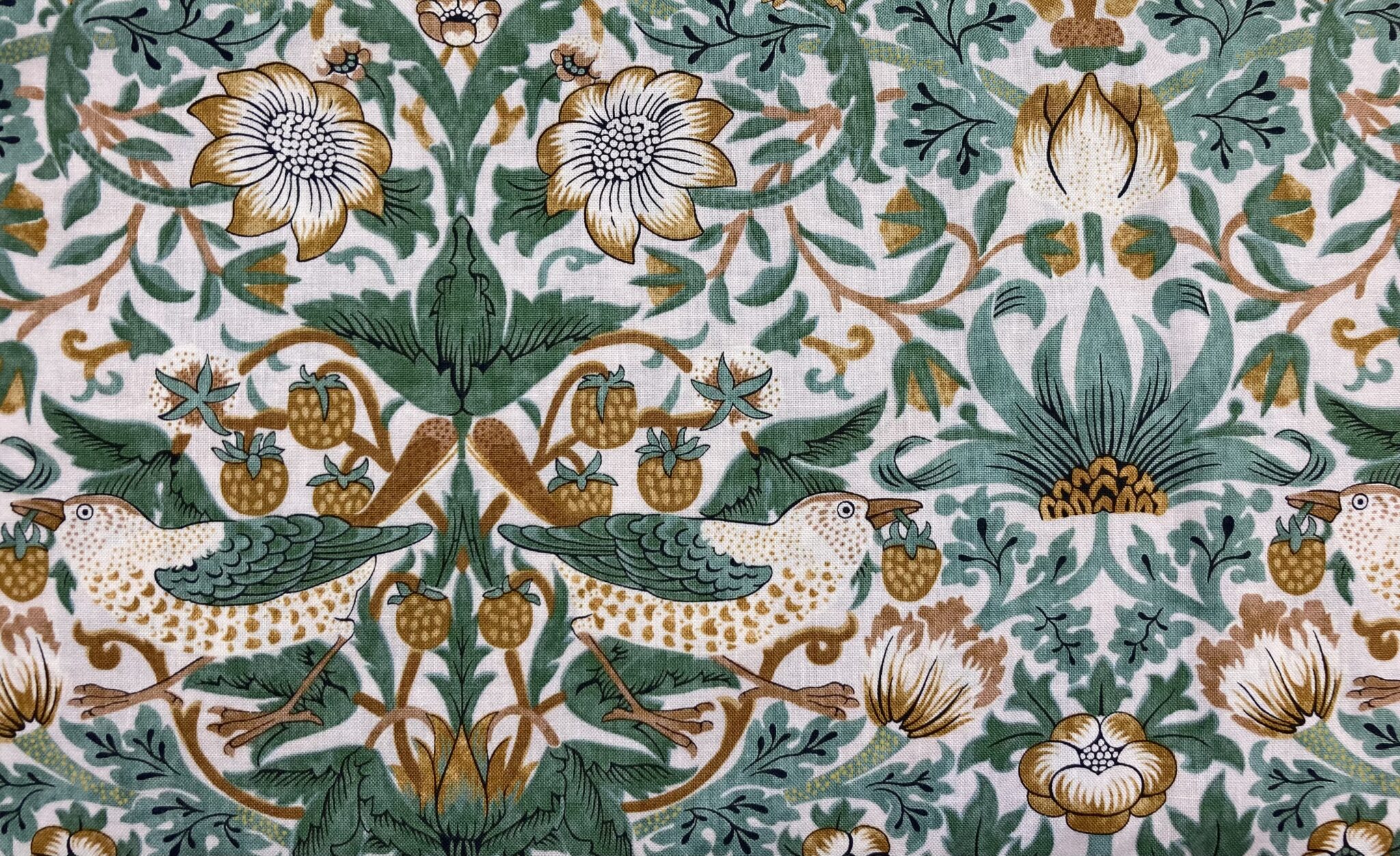 William Morris Jordbærtyv | Thy Patchwork